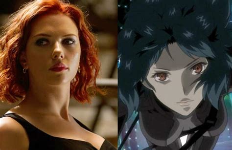 Scarlett Johansson Sarà Motoko Kusanagi In Ghost In The Shell Della