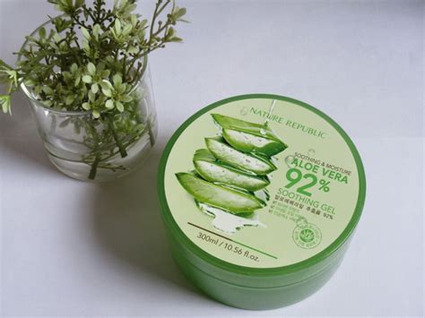 Nature Republic Aloe Vera Soothing Gel 92 Manfaat Dan Cara
