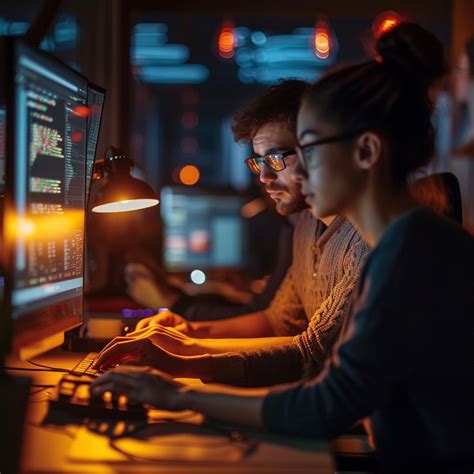 Free Focused Coding Session Image Technology Coding Programmers