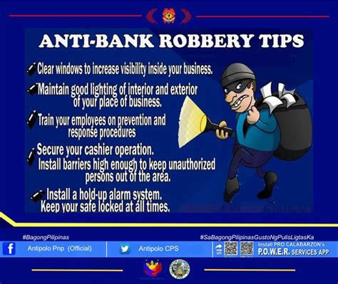 Antipolo Anti Bank Robbery Tips Sabagongpilipinasanggustongpulisligtaska