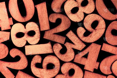 背景的数字。从0到9。背景 数字。数据结构