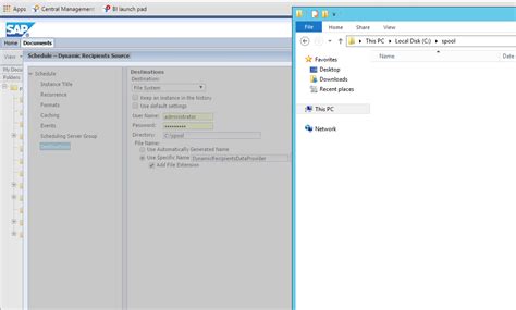conditional scheduling in sap bi web intelligence sap online guides