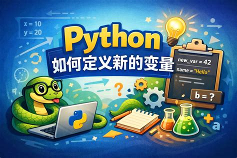 Python如何定义新的变量