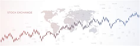 주식 시장 그래프 또는 외환 거래 차트 비즈니스 및 금융 개념 보고서 및 투자 벡터 일러스트레이션 경제에 대한 스톡 벡터 아트 및 기타 이미지 Istock
