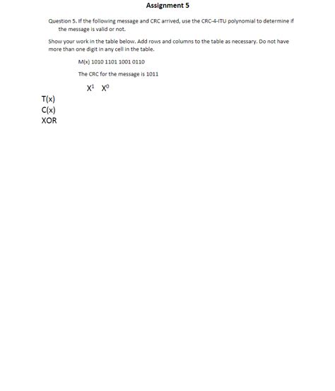 Solved Question 6 Calculate The Minimum Timeout Value For A