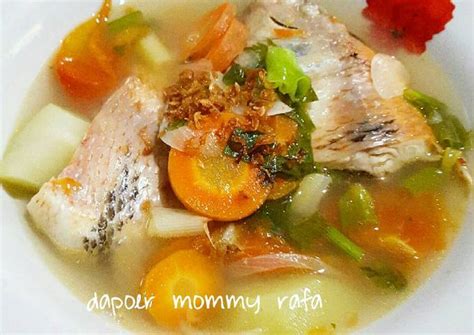Resep Sop Ikan Nila Ala Mommy Rafa Oleh Nurul Hikmah Cookpad