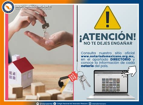 Notariado Mexicano On Twitter Recuerda Estar Alerta Ante Intentos De