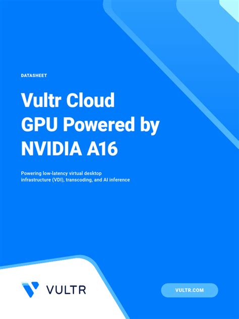 Datasheet Gpu A16 Pdf Cloud Computing Graphics Processing Unit