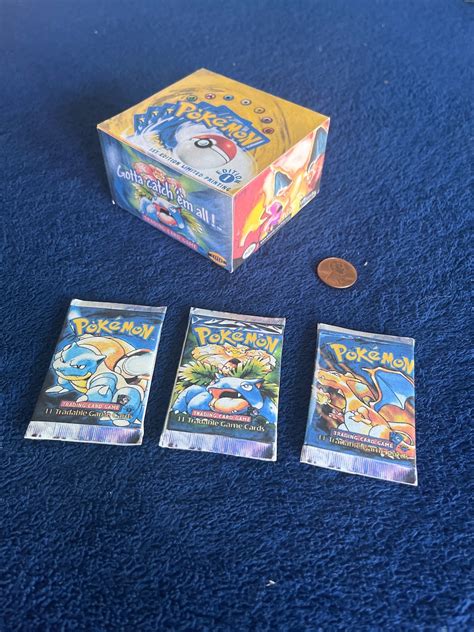 Mini Base Set Booster Box And Packs Etsy