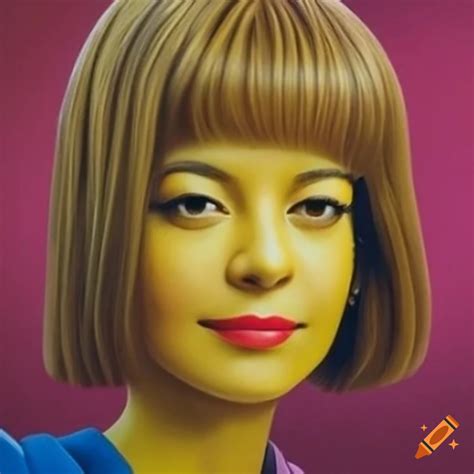 High Resolution Portrait Of Lisa Simpson