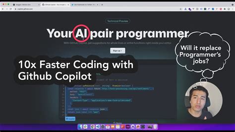 10x Faster Coding With Github Copilot Youtube
