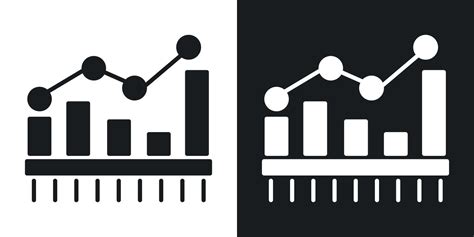 Benchmarking Icon Set Black Filled And Outlined Style 50215837 Vector