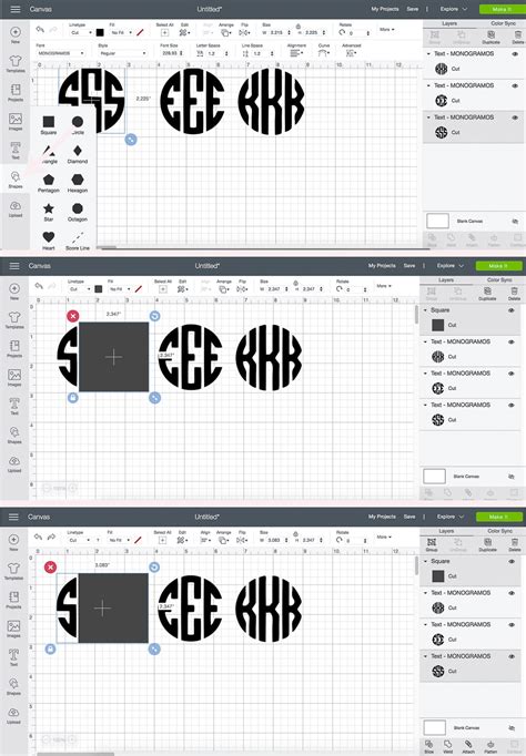 The Ultimate Guide To Creating Cricut Monograms Diary Of A Debutante