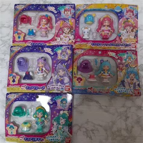 Glitter Force Star Twinkle Precure Pretty Cure Precorde Doll 5p Set