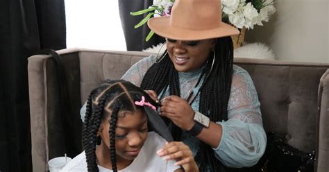 Jumbo Knotless Box Braids Process Video Transformation