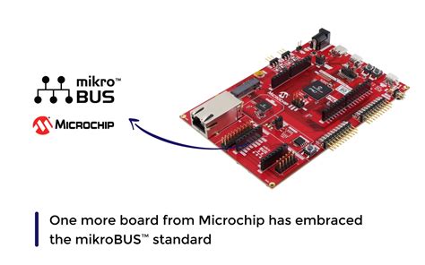 Pic32cz Ca90 Evaluation Board Has Embraced The Mikrobus Standard