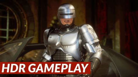 Mortal Kombat 11 Robocop Classic Tower 4k Hdr Youtube