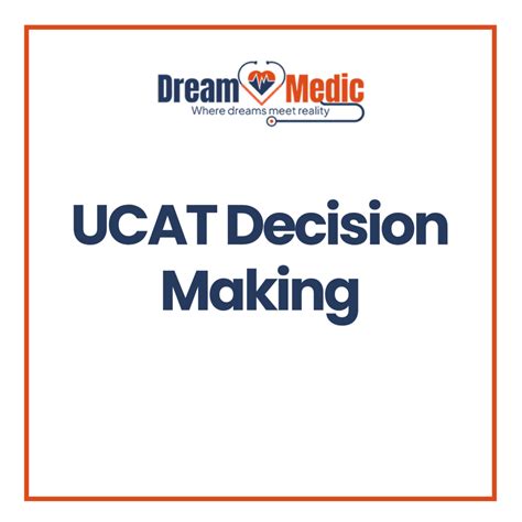 Master Ucat Decision Making Question Format And Scoring