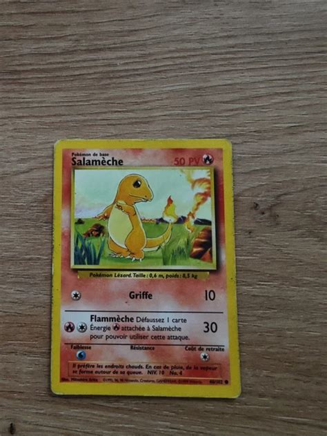 CARTE POKÉMON Wizard Set de base Salamèche 46 102 EUR 1 00