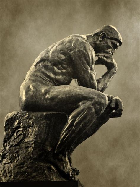 El Pensador De Rodin Franja Artofit