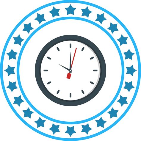Vector Clock Icon Vector Art At Vecteezy