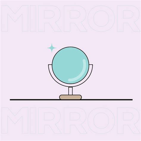 Premium Vector Vector Mirror Mirror