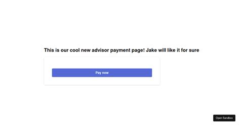 Stripe Integration Example Elements Codesandbox