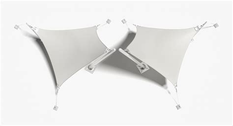 Membrane Tensile Twin 3d Model 59 Max Fbx Free3d
