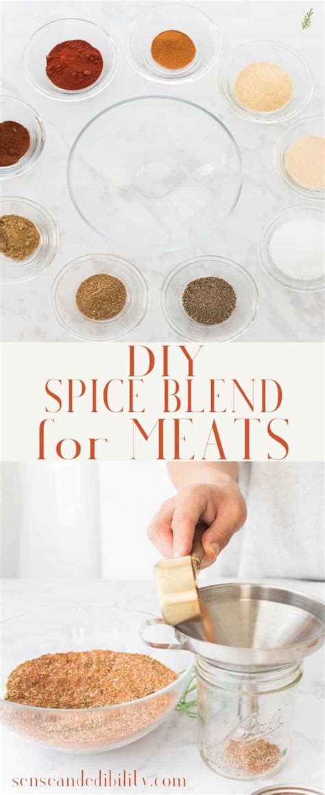 Meat Spice Blend for Pork, Beef, and Poultry - Sense & Edibility