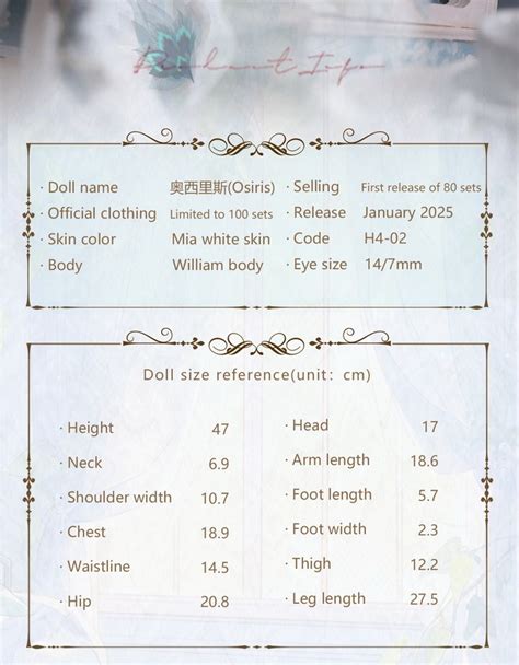 Osiris 47cm Gem Of Doll Boy Bjd Bjd Doll Ball Jointed Dolls