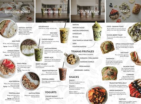 Barra Eo Smoothie Bowls Smoothies Cold And Ready Toast Esquinita