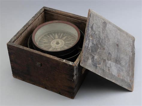 Price Guide For Boxed Dry Compass Labeled For