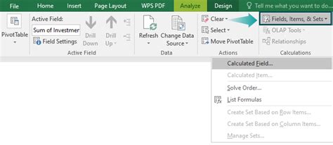 Pivot Table Add Column In Excel Examples How To Add