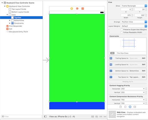 Swift3 Custom Keyboard Storyboard With Xcode 8 Beta Stack Overflow