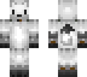 Snow Fox Minecraft Skins