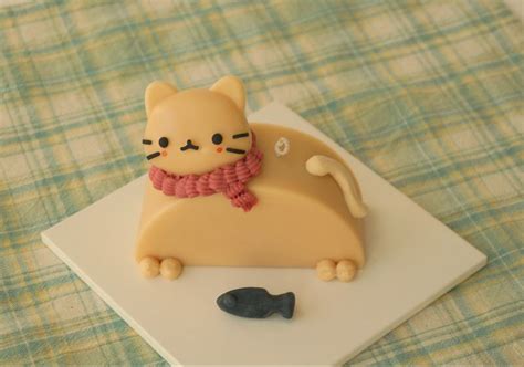 소소리프로젝트소소당 🐱고양이 반원 케이크 캔들 만들기 Making A Kitten Half Cake Candle お菓子