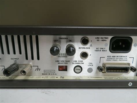 Keithley Model 236 High Voltage Current Source Measure Sourcemeter