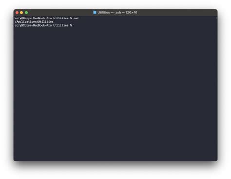 Basic Terminal Commands Navigating The MacOS Directory Structure