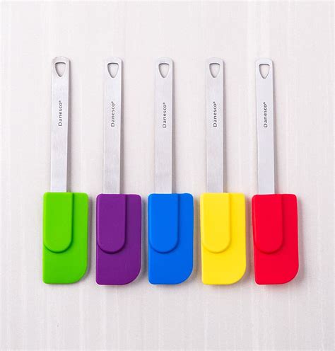 Danesco Mini Silicone Spatula Assorted Colours Kitchen Stuff Plus