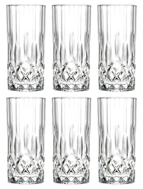 Buy Barski Highball Glass Set Of 6 Hiball Glasses Glass Crystal Beautiful Designed