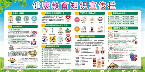 健康知识宣传栏设计图psd分层素材psd分层素材设计图库昵图网