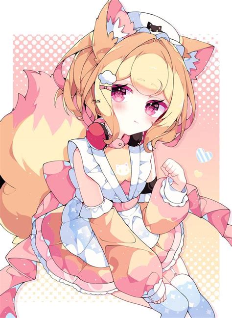 女孩子 插画 Young Girl 萝莉 Cat Ears 水星すい☪︎ Illustration Pixivdaily