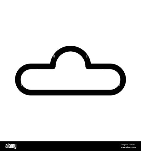 Euro Hook Icon Linear Logo Mark Set Collection In Black And White For Web Stock Vector Image