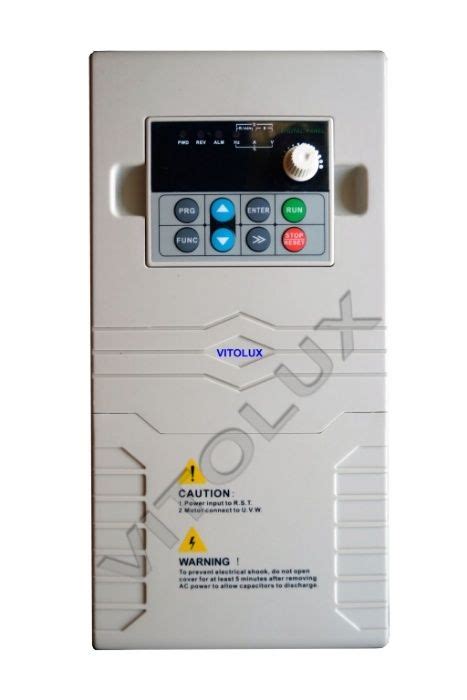 0 75kw Монофазен ЧЕСТОТЕН ИНВЕРТОР за Управление на Трифазни Двигатели