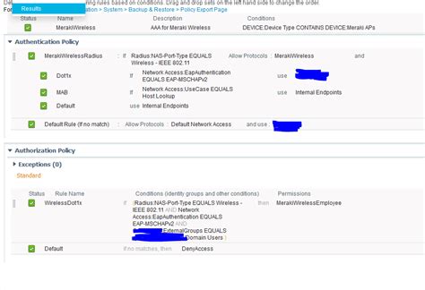 Solved Cisco ISE And Meraki Radius Cisco Community