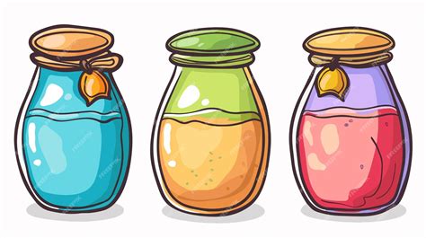 Cartoon Jar Icon Vector Illustration Premium Ai Generated Vector