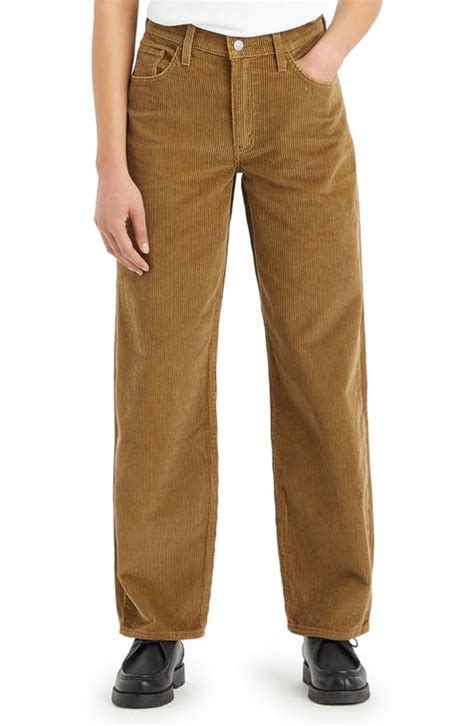 Womens Brown Corduroy Pants Nordstrom