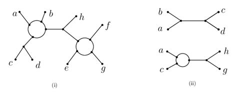 I A Level 1 Phylogenetic Network With Leaf Set X A B H
