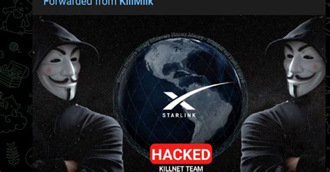 Killnet Gloats About Ddos Attacks Downing Starlink White House