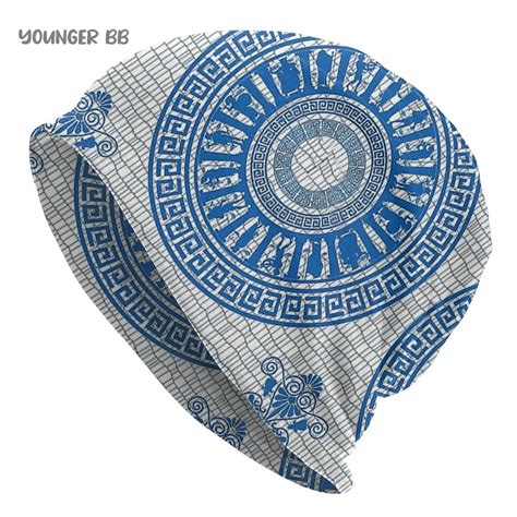 Bonnet Hats Ancient Greek Mythology Men Womens Knitting Hat Greek Gods